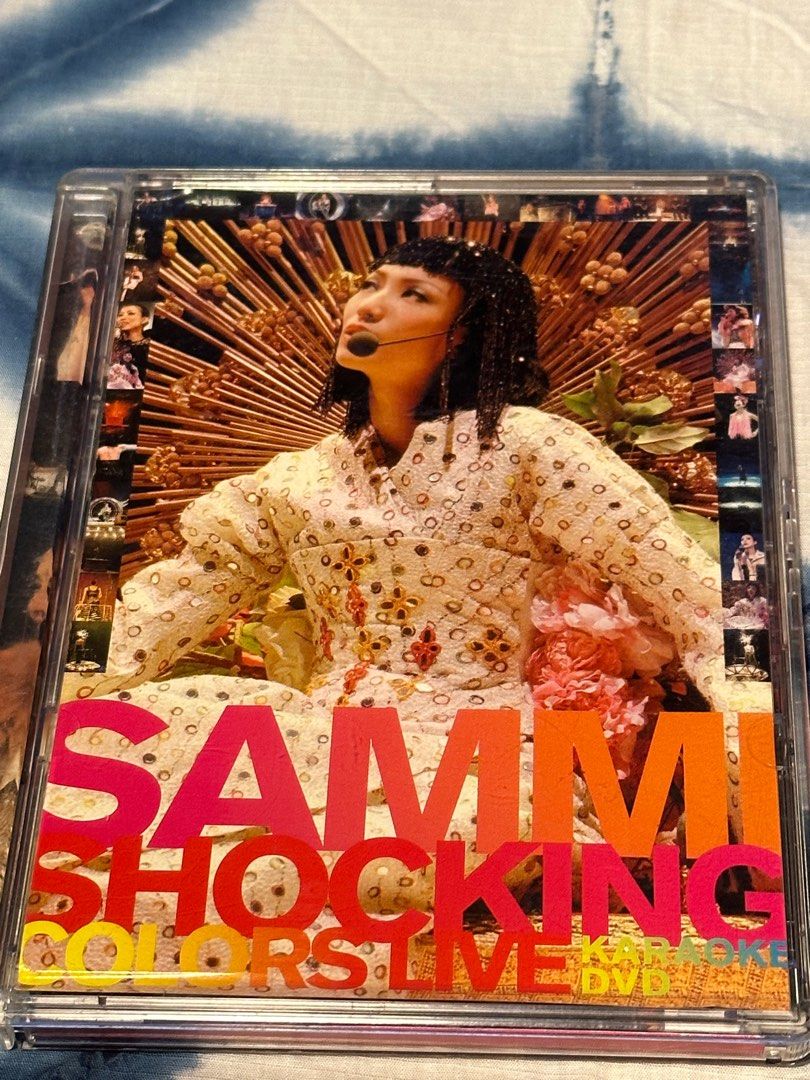 鄭秀文 Sammi Shocking Colours 螢光粉紅 LIVE DVD 2000年代廣東歌 演唱會, 攝影器材, 攝影配件, 其他 ...