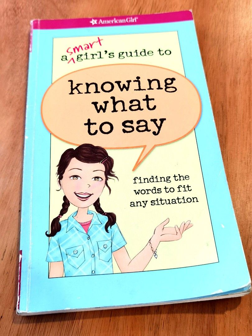 A Smart Girl's Guide To Knowing What To Say Words To Fit Any Situation ...