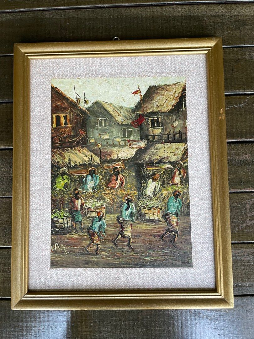 Acrylic Painting in Frame, Furniture & Home Living, Home Decor, Frames ...