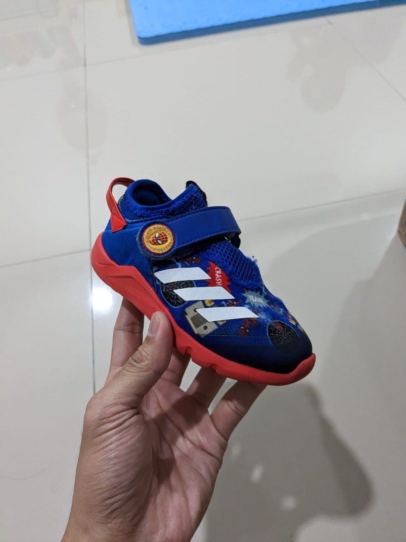 Sepatu Anak - Adidas X Marvel Spider-man, 14cm, Bayi & Anak, Baju Anak ...