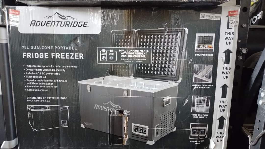 Adventuridge Portable Fridge/ Freezer, Sports Equipment, Hiking ...
