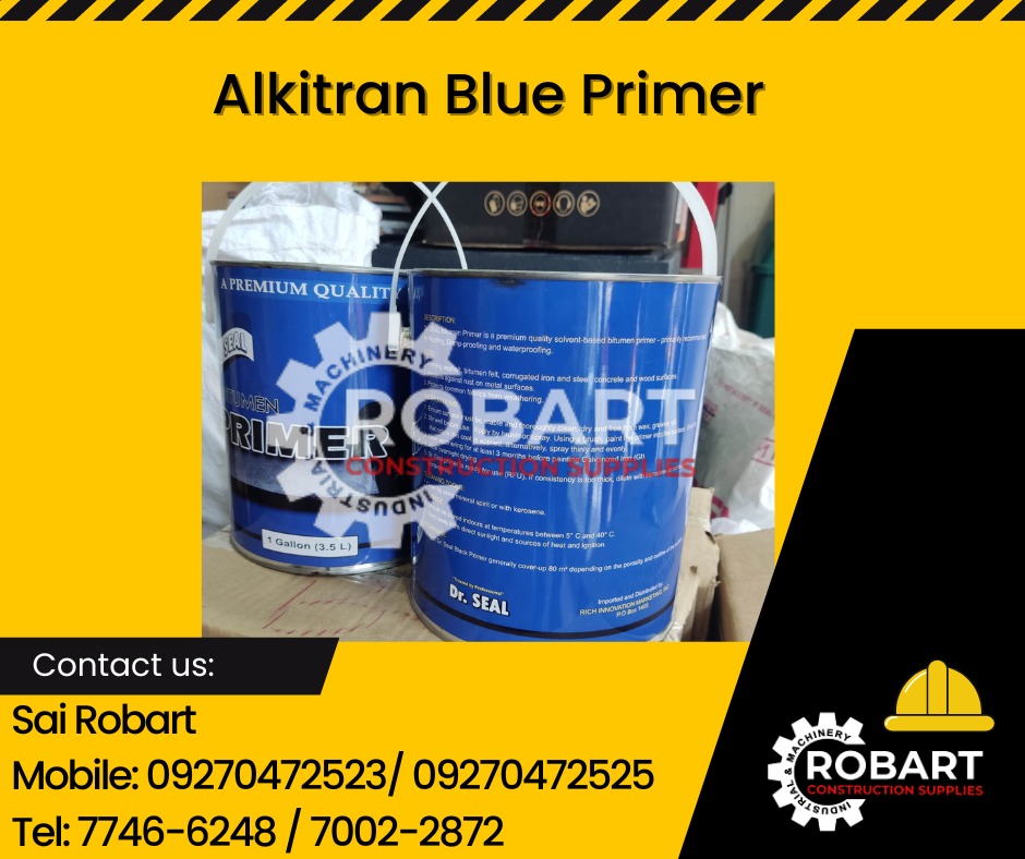 Alkitran Blue Primer, Commercial & Industrial, Construction Tools ...
