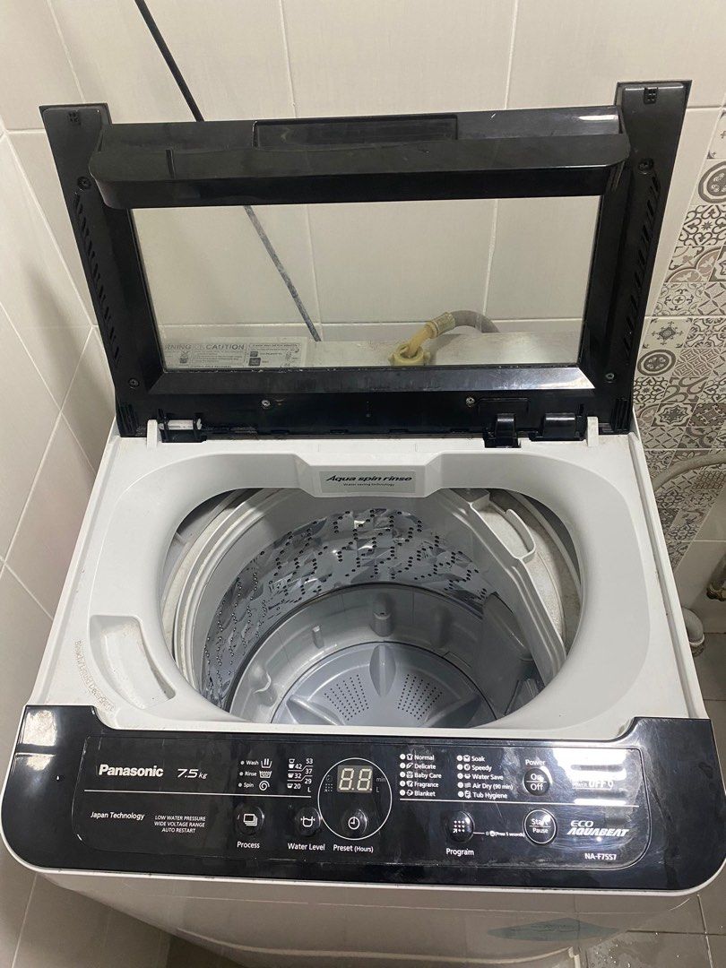 Almost brand new Panasonic washing machine, TV & Home Appliances ...