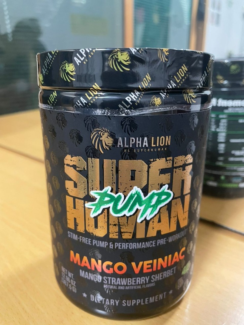 Alpha Lion PUMP Pre-Workout Ready Stock (non-stim) , Health & Nutrition ...
