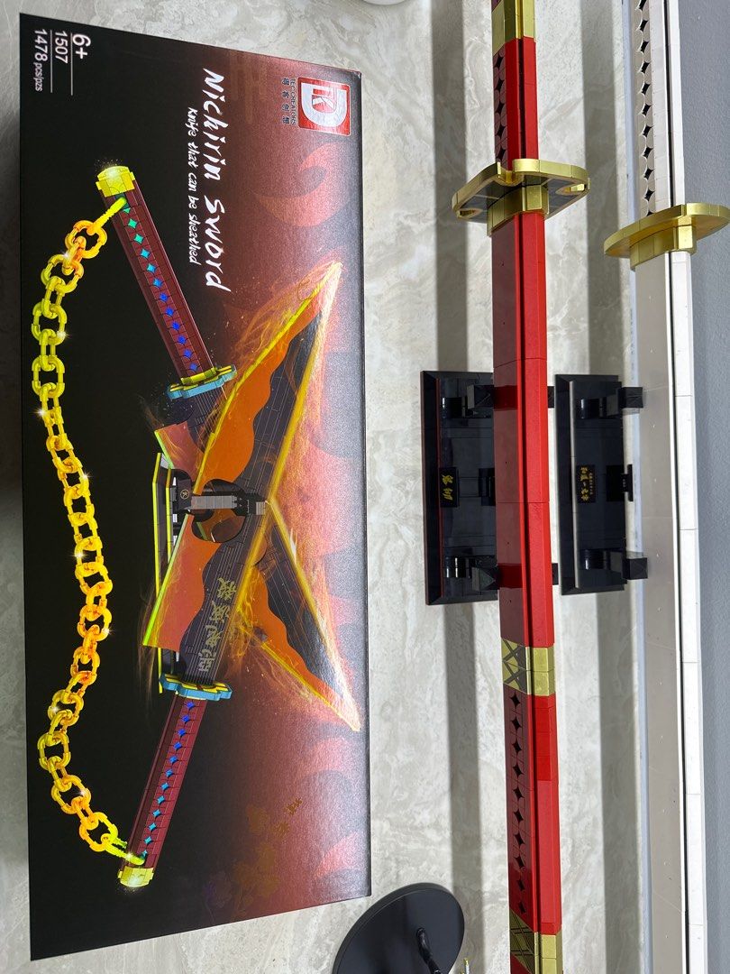 Anime bleach demon slayer brick swords, Hobbies & Toys, Toys & Games on ...