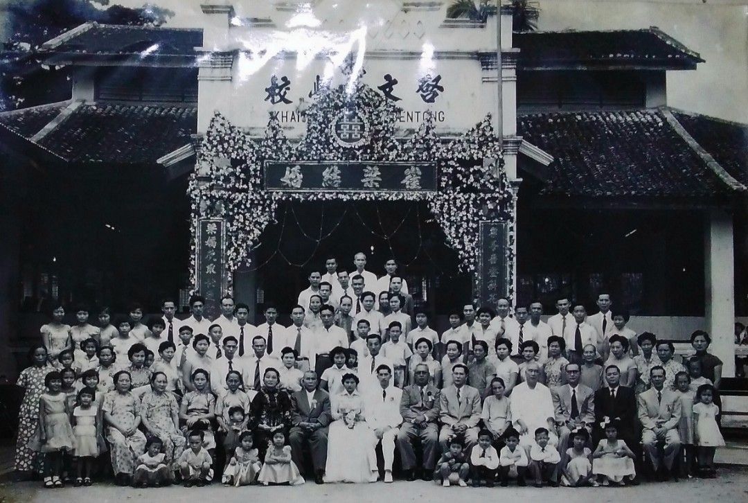 Antik big size wedding photo 50s, Hobbies & Toys, Collectibles ...
