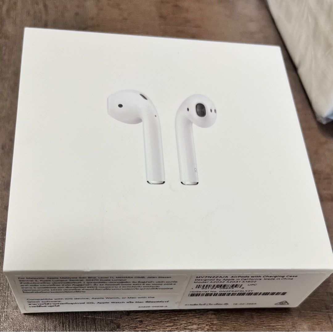 Apple AirPod box, Audio, Earphones on Carousell