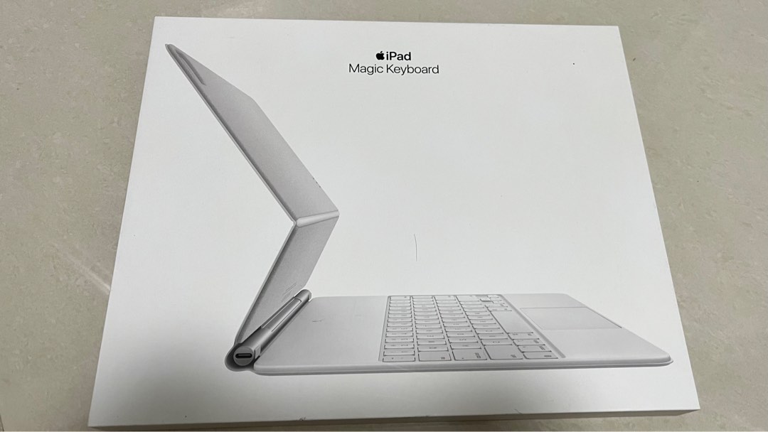 Apple iPad Magic Keyboard box, Computers & Tech, Parts & Accessories, Computer Keyboard on Carousell