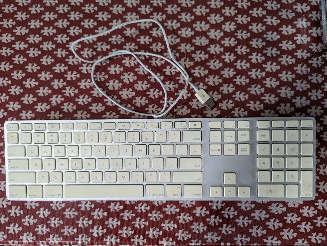 Apple Wired Keyboard, Computers & Tech, Parts & Accessories, Computer ...