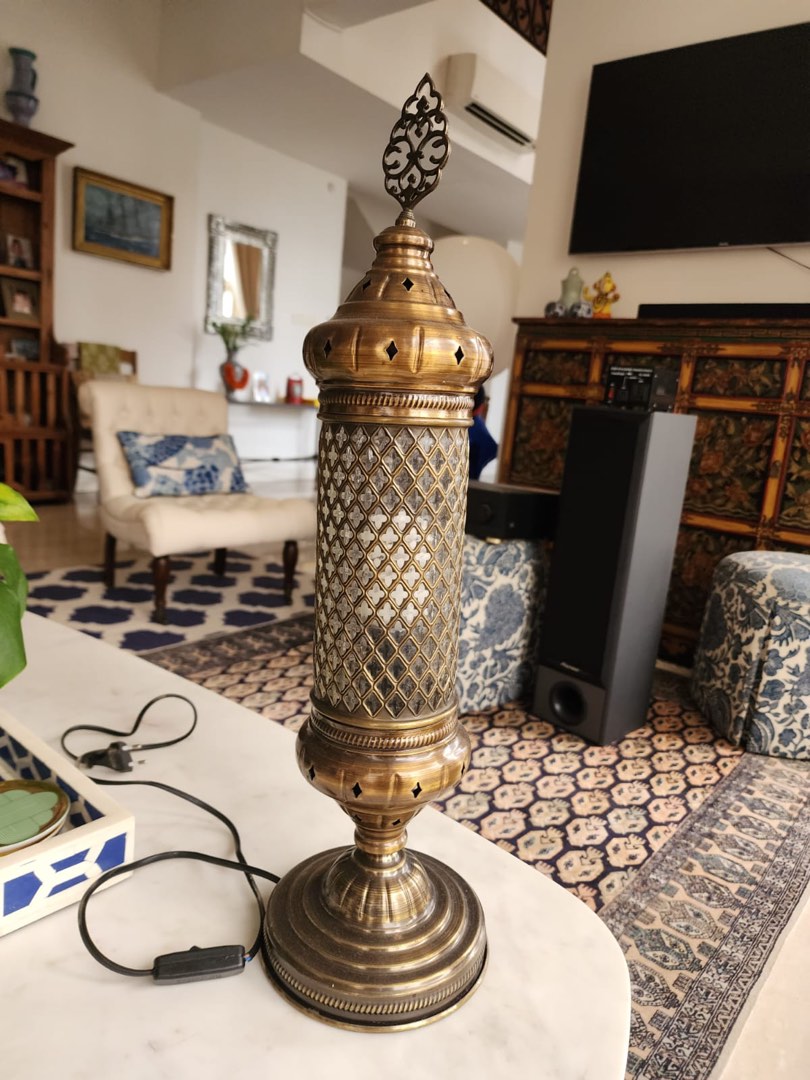 Arabic antique lamp, Furniture & Home Living, Lighting & Fans, Lighting ...