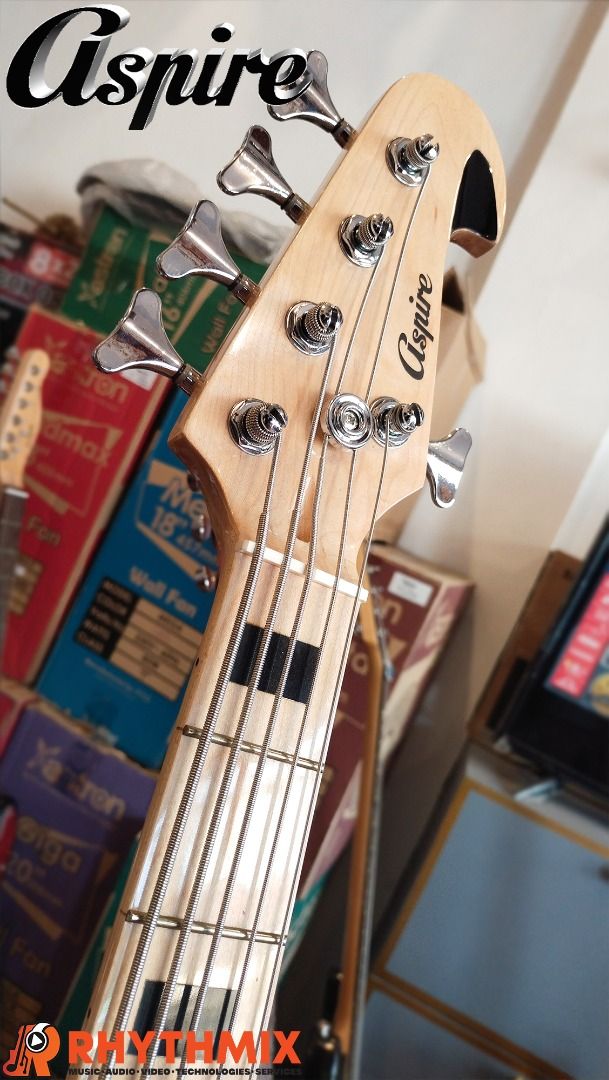 Aspire 5 And 4 String Bass Guitar Hobbies And Toys Music And Media Musical Instruments On Carousell