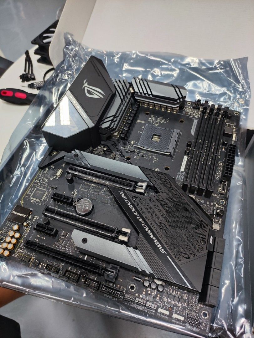 Asus ROG Strix X570-F Gaming ATX AM4 Motherboard, Computers & Tech ...