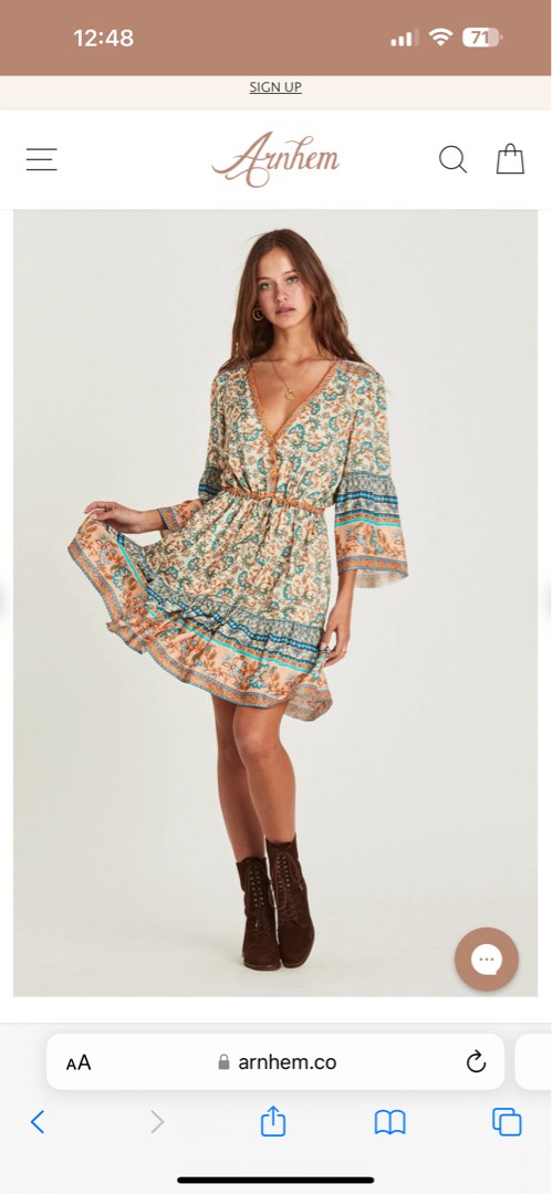 Aussie Label Arnhem Amelie Dress, Women's Fashion, Dresses & Sets, Dresses on Carousell