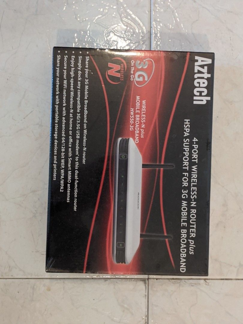 Aztech Router, Computers & Tech, Parts & Accessories, Other Accessories ...