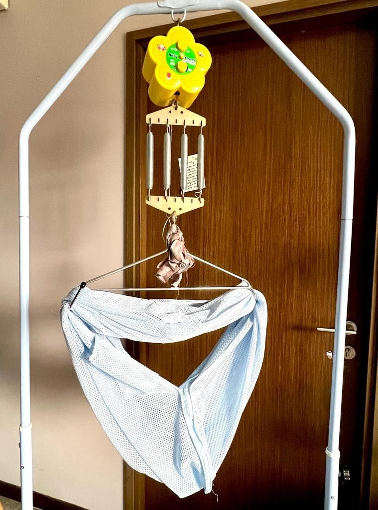 Baby cradle aka Yao Lan with motor with 2 nets, Babies & Kids, Baby ...