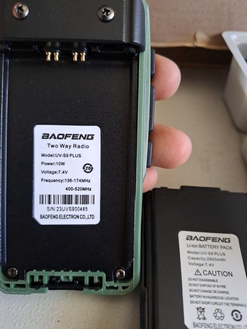 Baofeng UV-S9plus Fm CB Transciever Walkie talkie, Mobile Phones ...