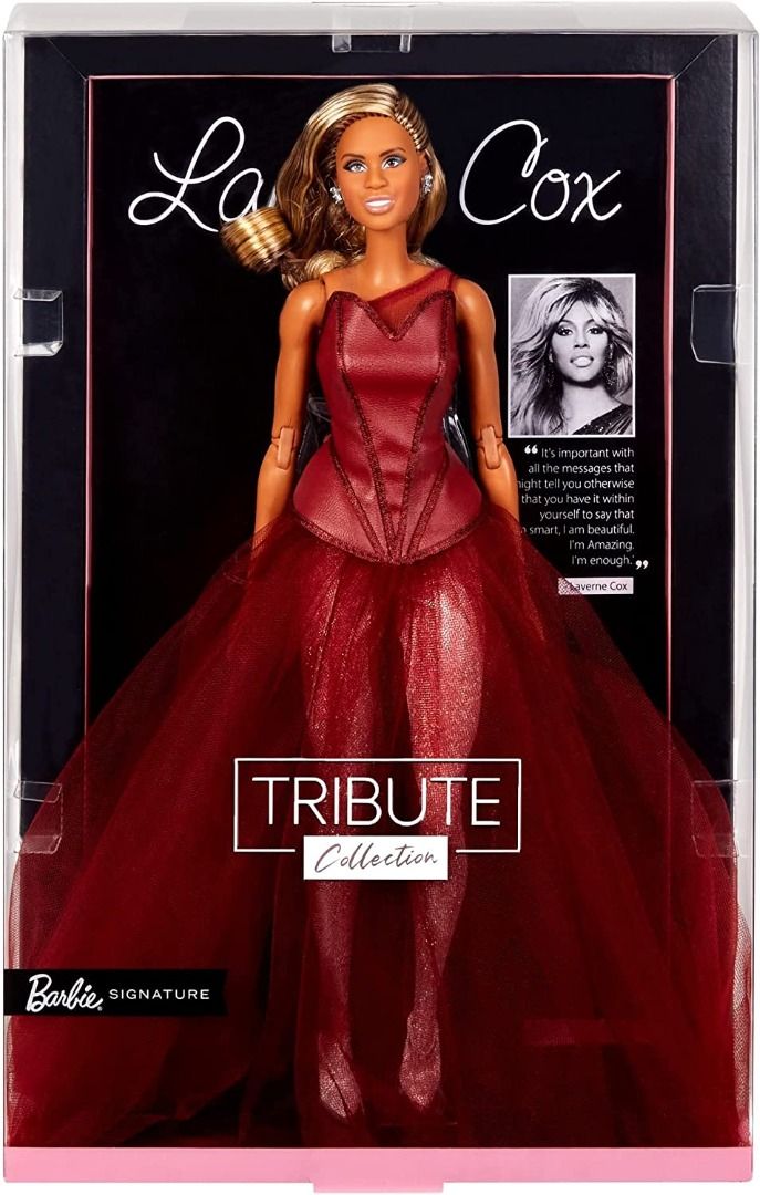 Barbie Tribute Collection Laverne Cox, 興趣及遊戲, 玩具 & 遊戲類 - Carousell