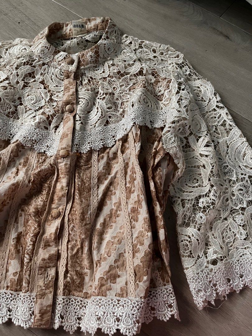 Batik burkat atasan cantik, Fesyen Wanita, Pakaian Wanita, Atasan di ...