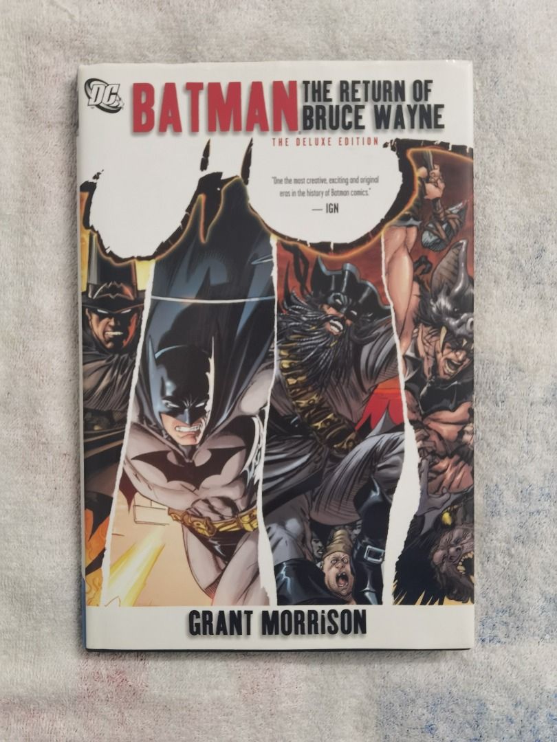 BATMAN: The Return of Bruce Wayne. Hard Cover (2011 DC) Deluxe Edition ...