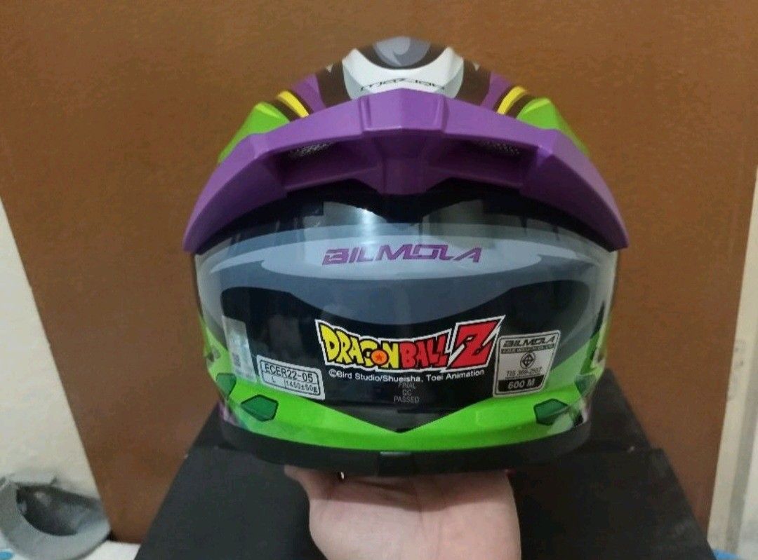 Bilmola Dragon Ball Z Helmet CELL, Motorbikes, Motorbike Parts ...