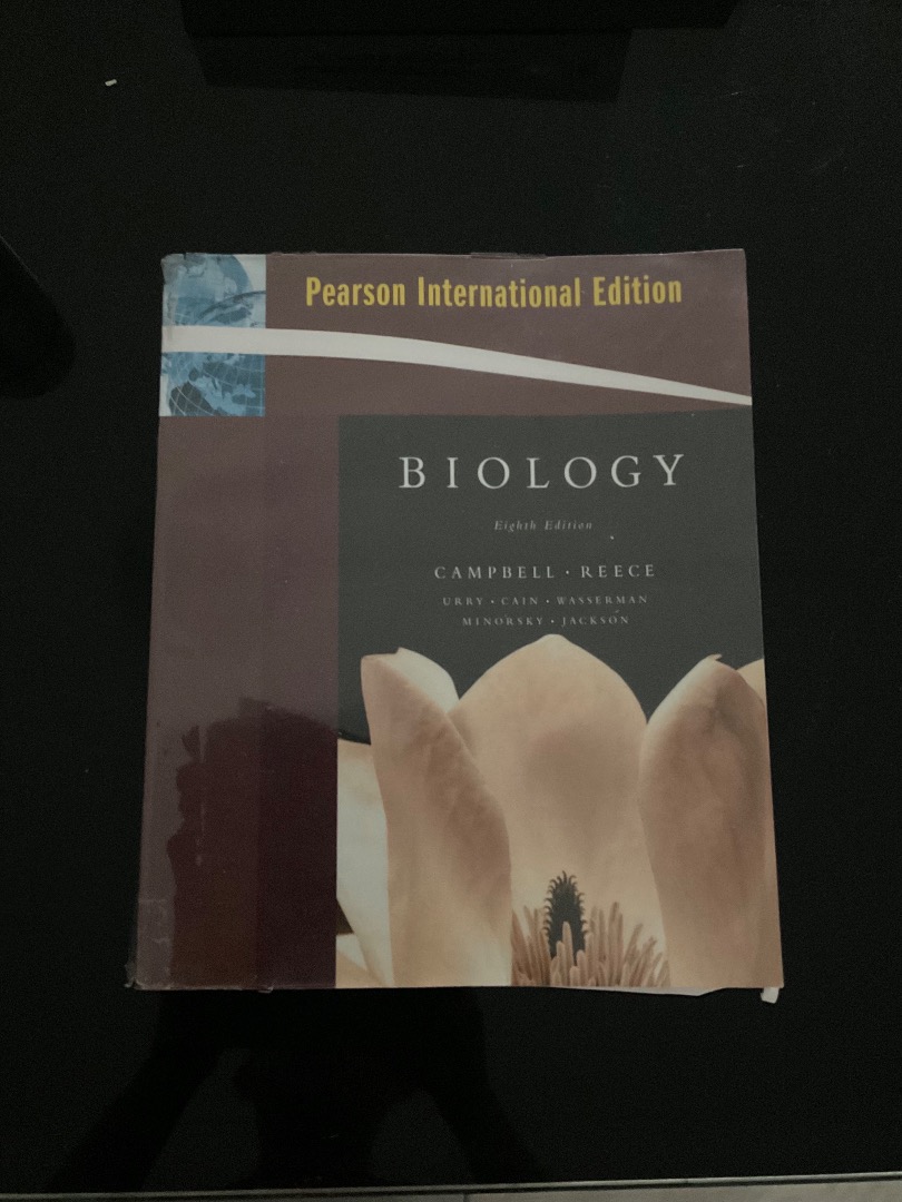 Biology: International Edition, 8th Edition (Campbell & Reece), Hobbies ...