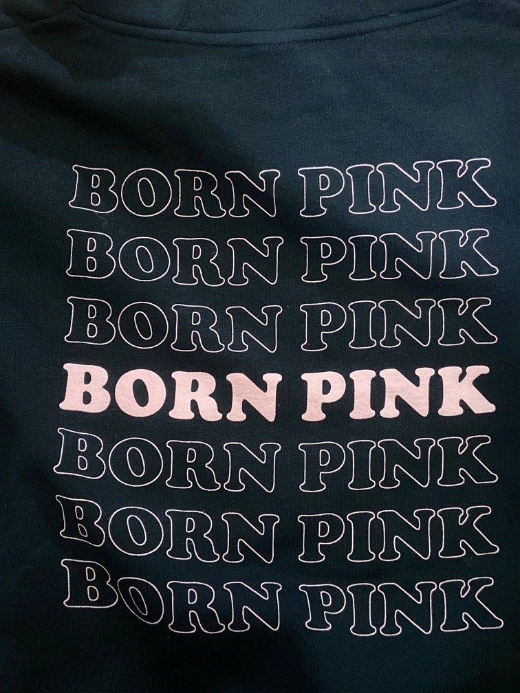 BLACKPINK born pink hoodie and light stick, Hobbies & Toys, Memorabilia ...