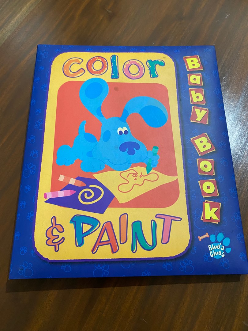 Blue’s Clues Baby Album Book, Hobbies & Toys, Stationary & Craft ...