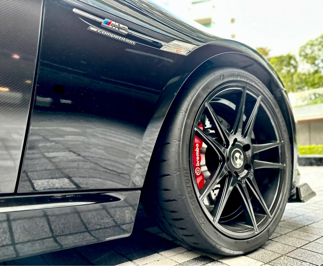 BMW staggered setup - 19” Concave Rim with Bridgestone RE-71RS UHP Tyre ...