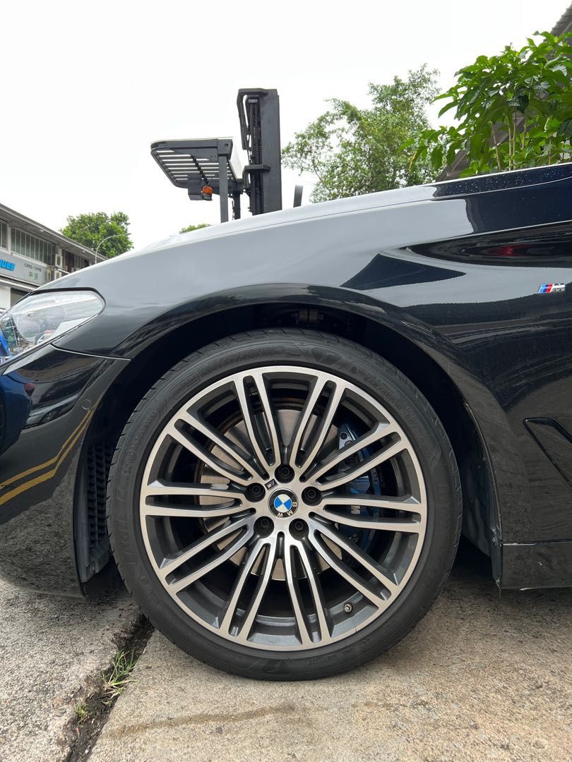 BMW G30 19" Original Rims, Car Accessories, Tyres & Rims on Carousell