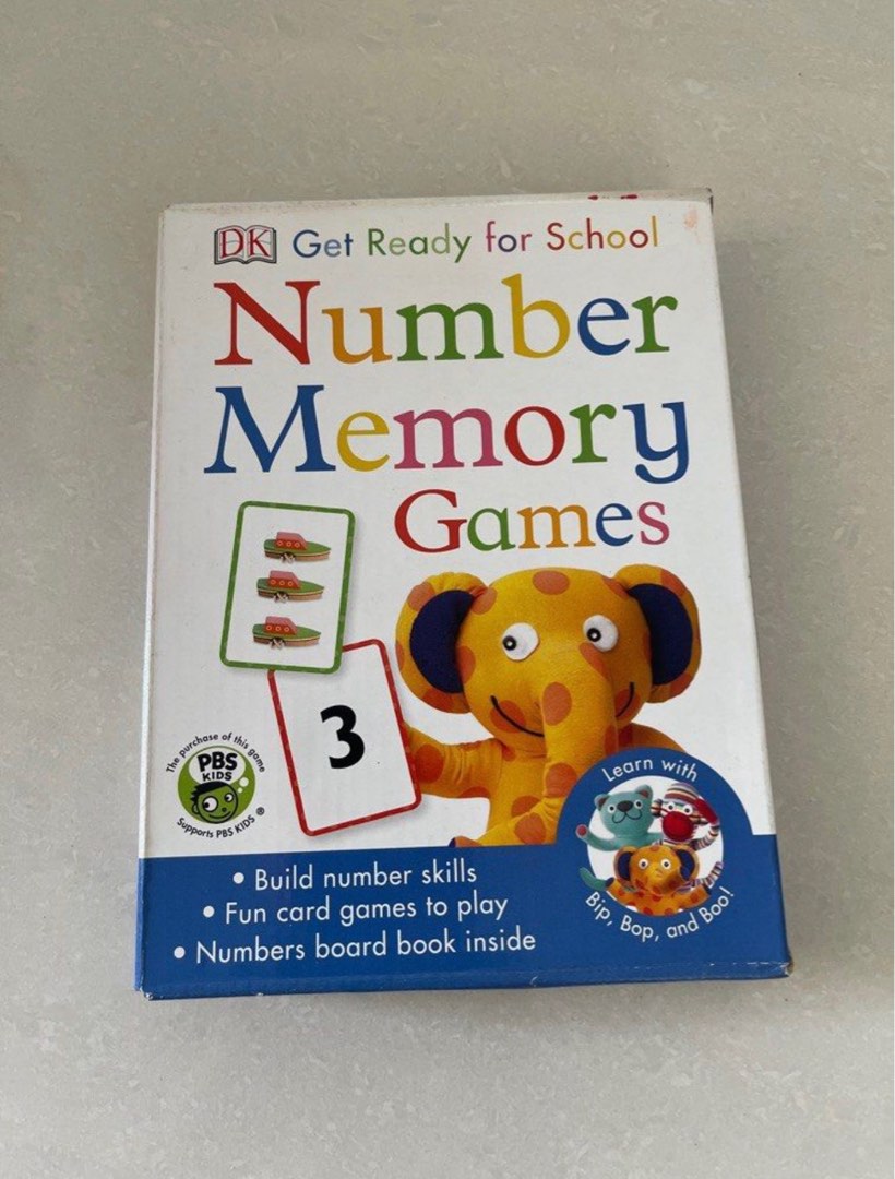 BN FlashCards (Number Memory Games), Hobbies & Toys, Books & Magazines ...