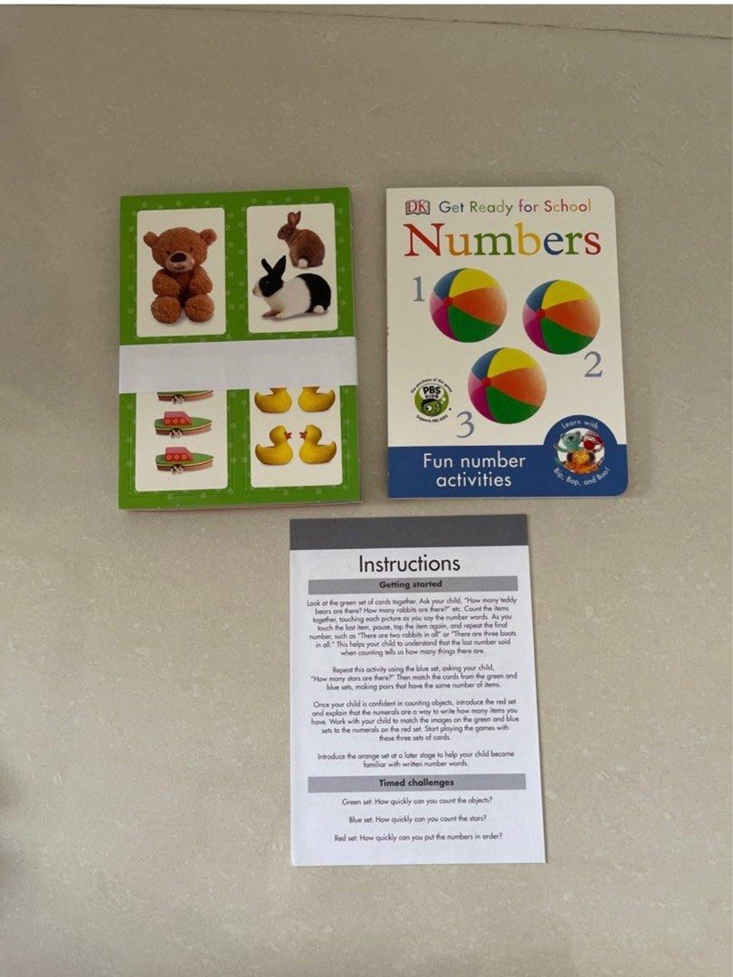BN FlashCards (Number Memory Games), Hobbies & Toys, Books & Magazines ...
