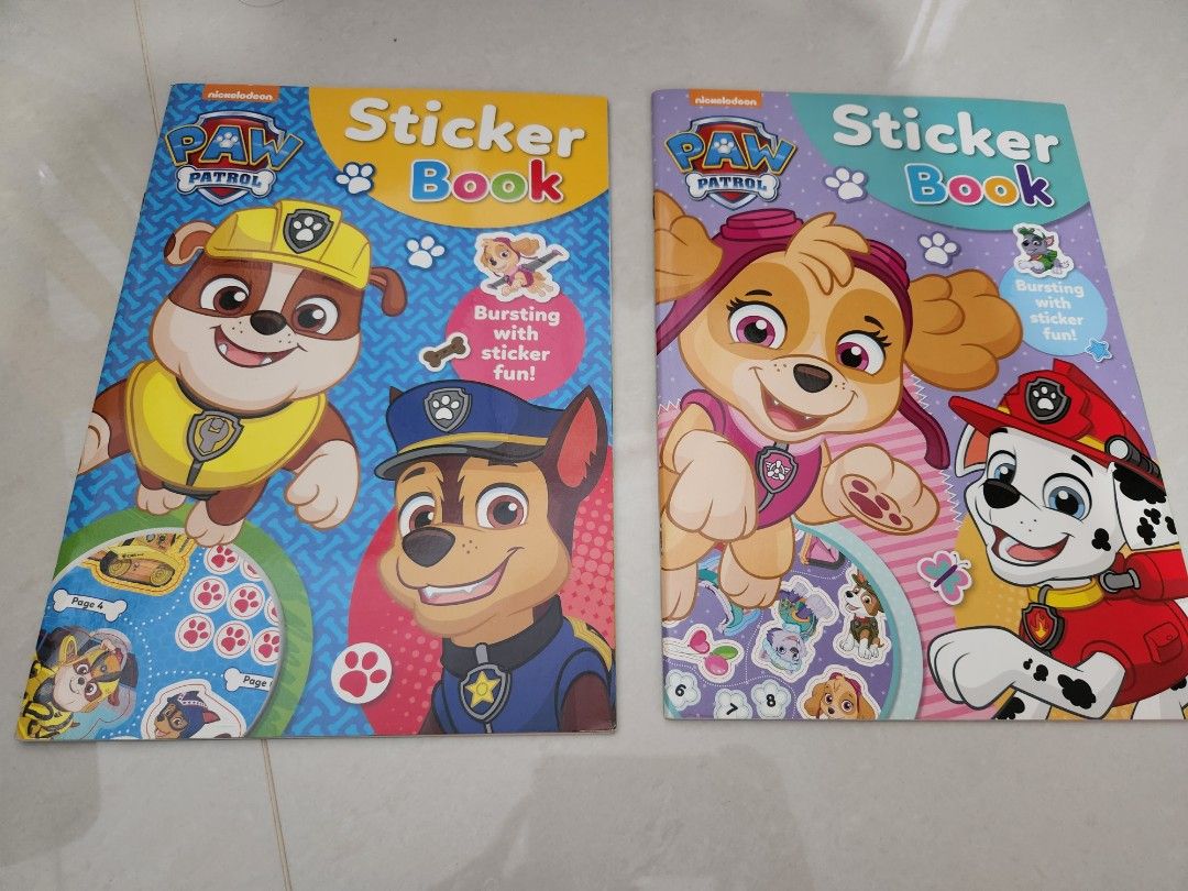BN Paw Patrol Sticker books, Hobbies & Toys, Books & Magazines ...