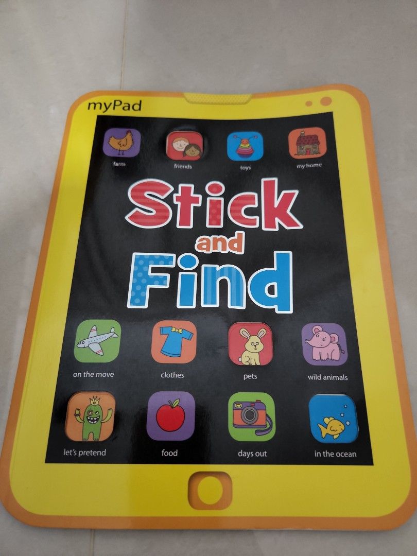 BN Stick and Find stickers/ activity books for kids, Hobbies & Toys ...