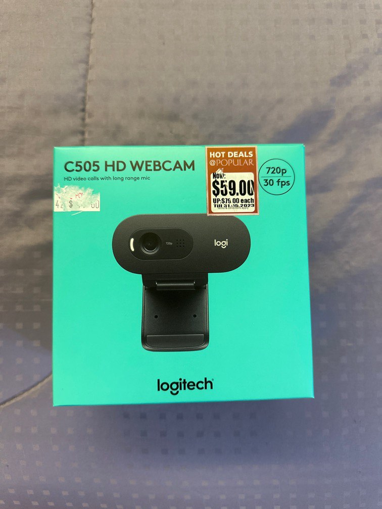 Brand new C505 Logitech Webcam, Computers & Tech, Parts & Accessories ...