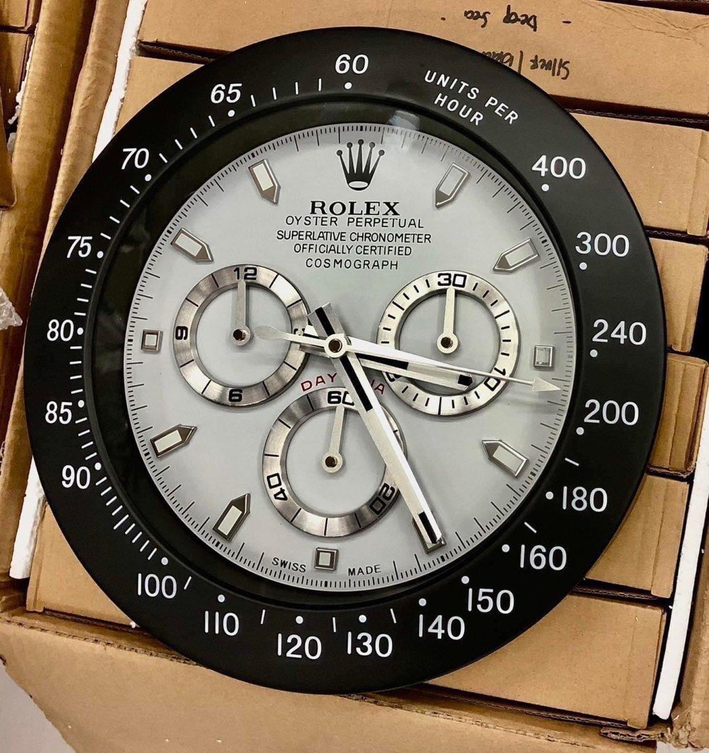 Branded Wall Clock (Stainless) on Carousell