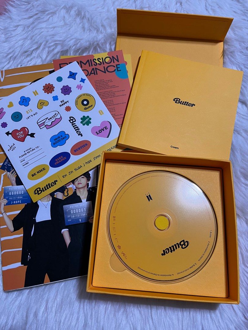 BTS BUTTER ALBUM, Hobbies & Toys, Music & Media, CDs & DVDs on Carousell