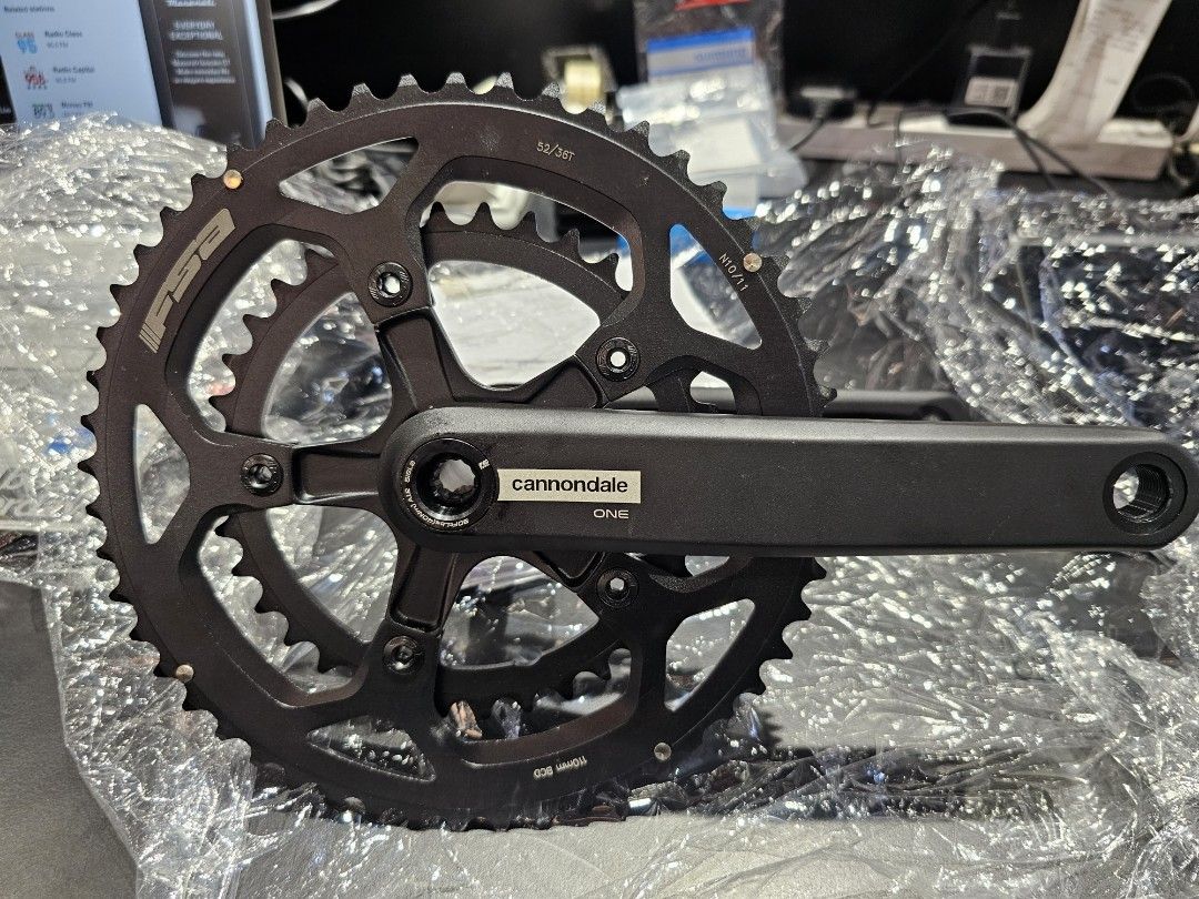 Cannondale One crankset 172.5, 52/36, 30mm spindle, 110 bcd, brand new ...