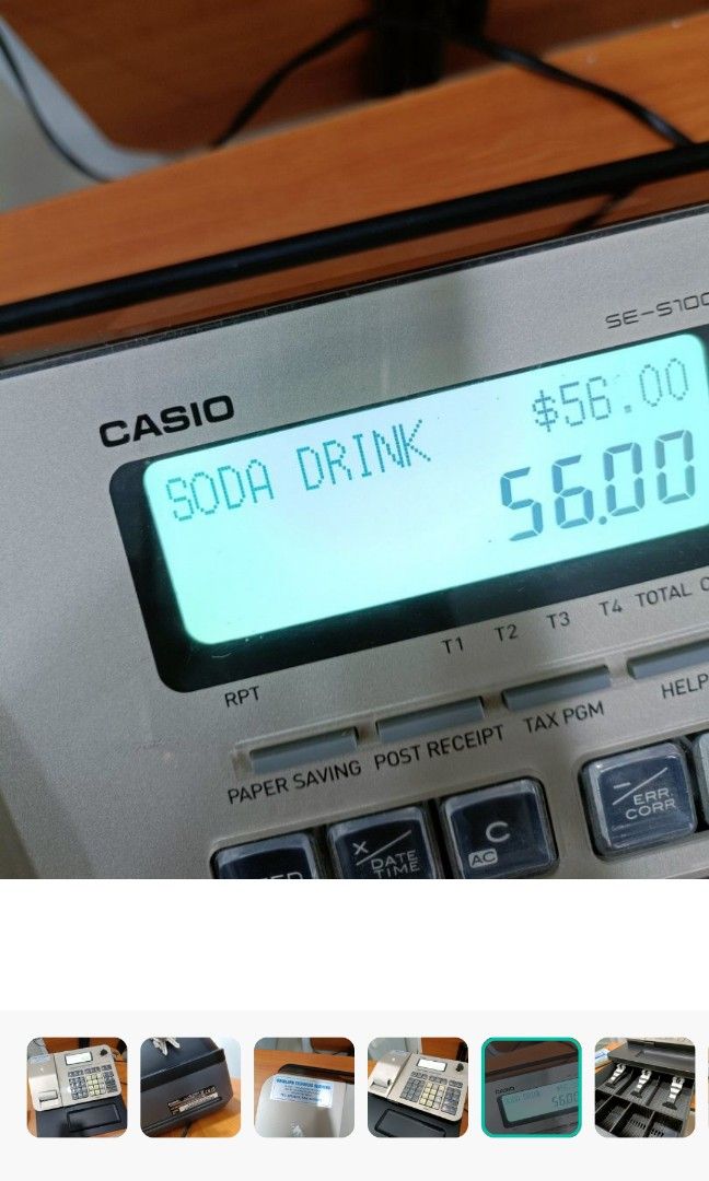 Casio Cashier Gold, Computers & Tech, Office & Business Technology on ...