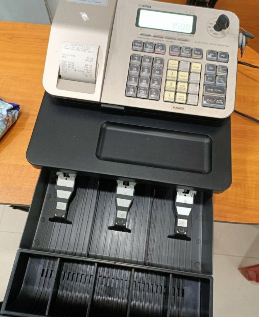 Casio Cashier Gold, Computers & Tech, Office & Business Technology on ...