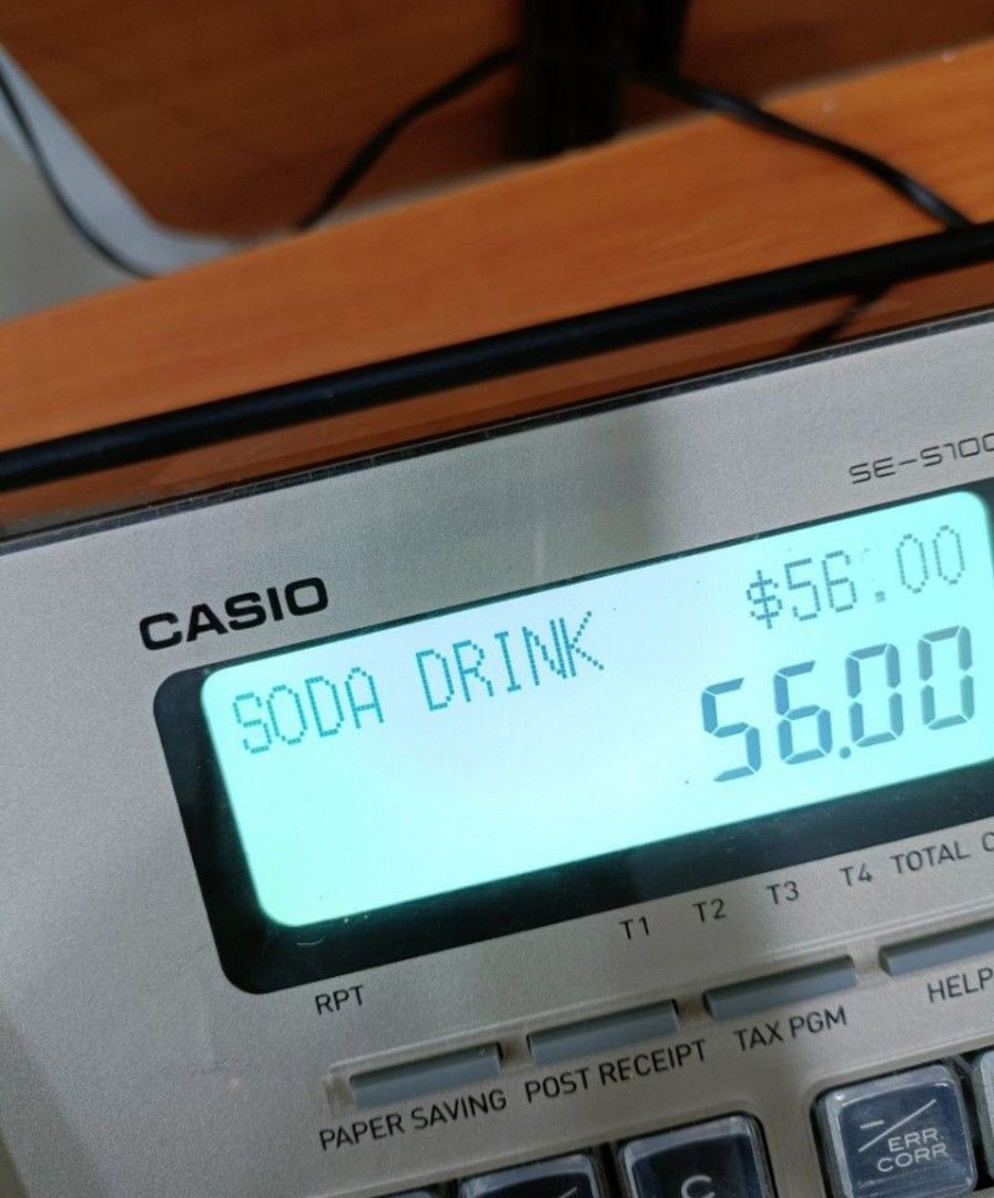 Casio Cashier Gold, Computers & Tech, Office & Business Technology on ...