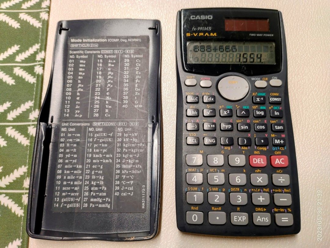 Casio FX-991MS Scientific Calculator, Hobbies & Toys, Stationery ...