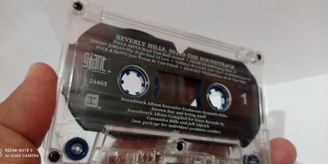 [CASSETTE] BEVERLY HILL 90210 SOUNDTRACK, Hobbies & Toys, Music & Media, CDs & DVDs on Carousell