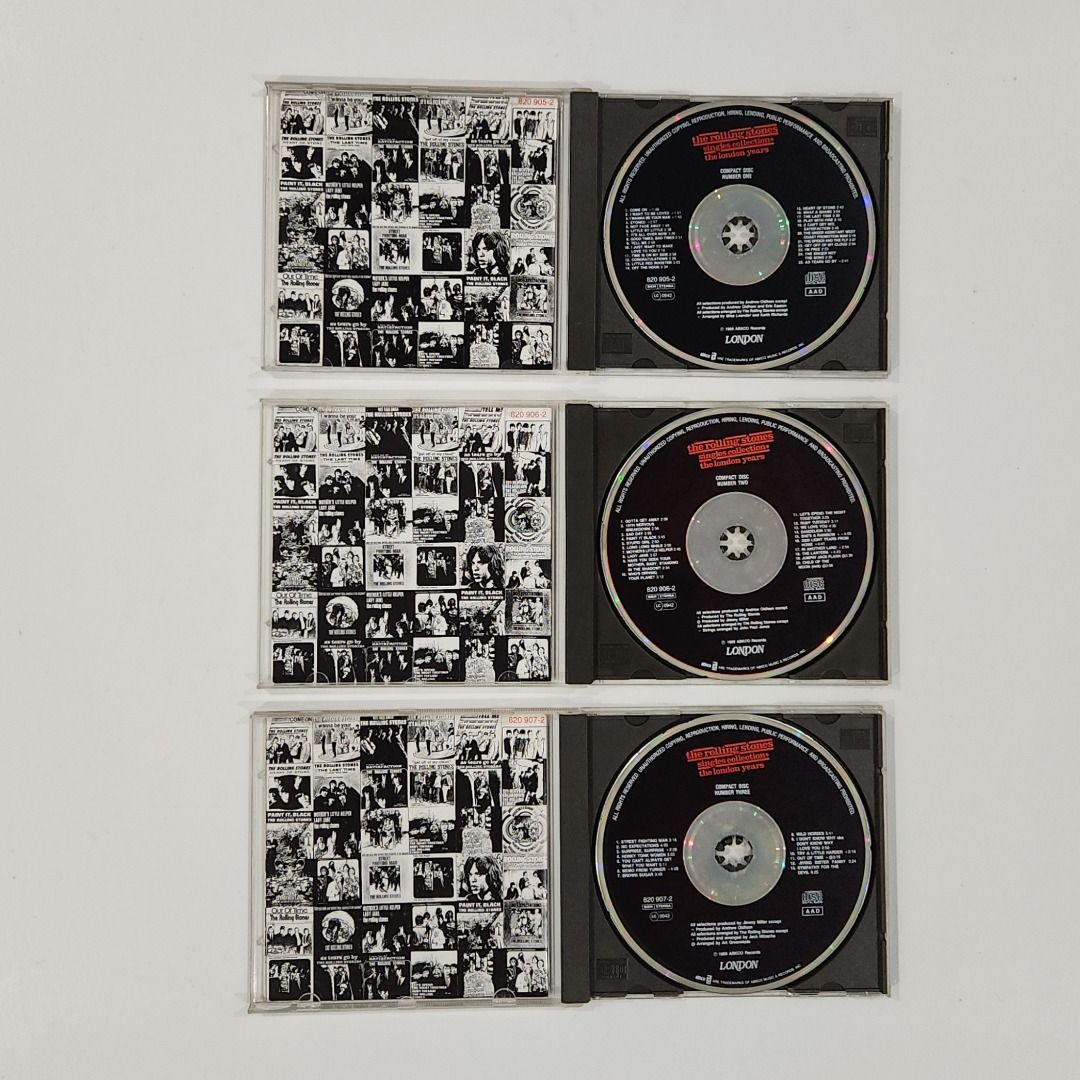 CD Box Set The Rolling Stones Singles Collection: The London Years ...