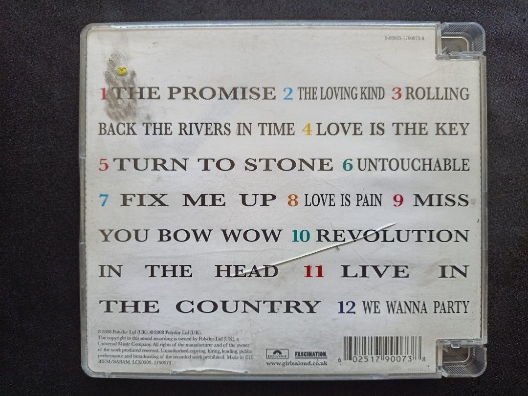 CD Girls Aloud : out of control, Hobbies & Toys, Music & Media, CDs ...