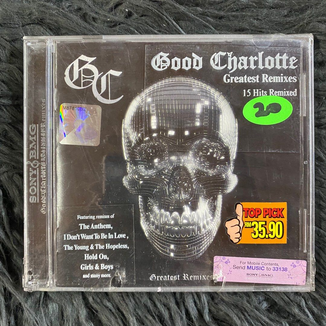 CD GOOD CHARLOTTE Greatest Remixes, Hobbies & Toys, Music & Media, CDs ...