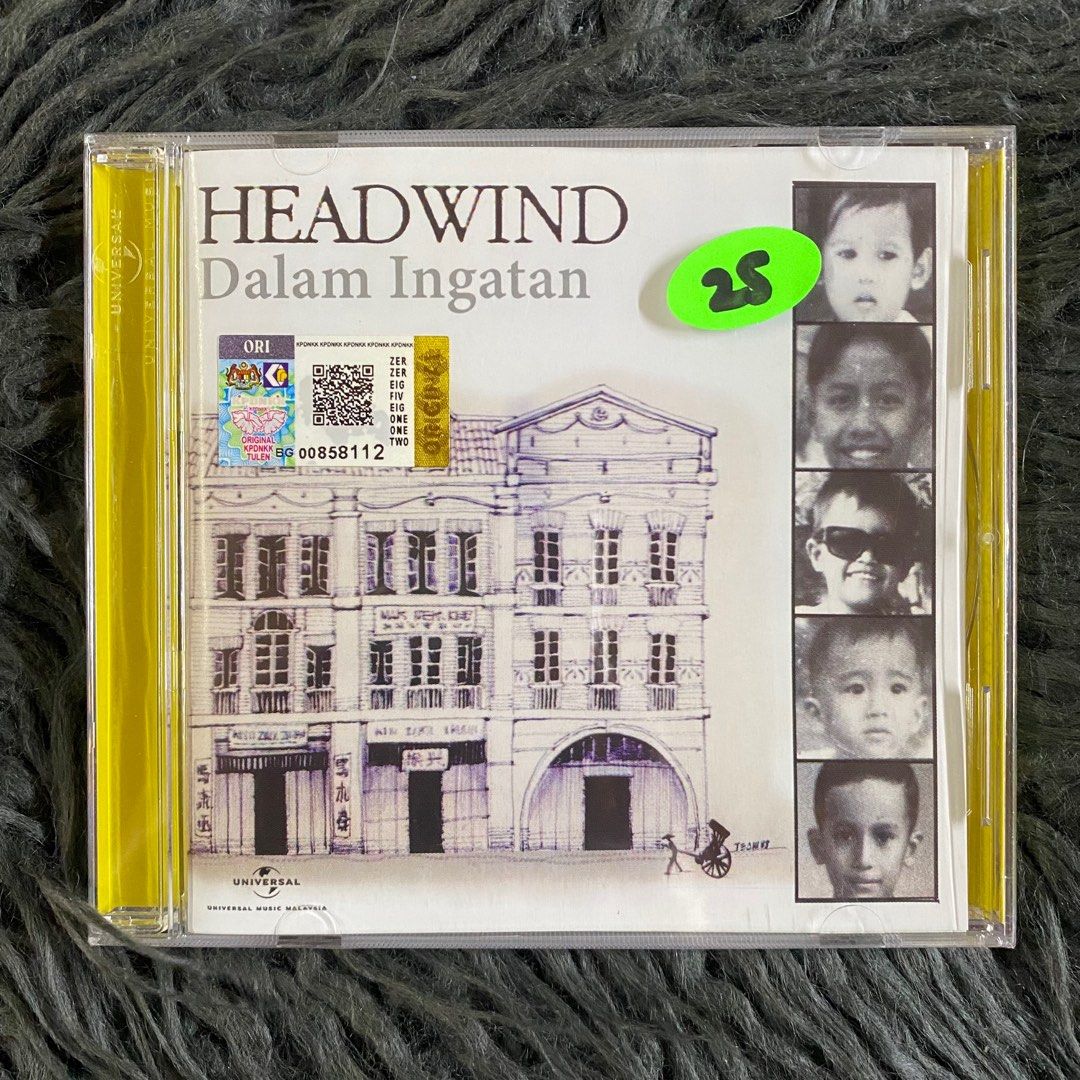CD HEADWIND Dalam Ingatan, Hobbies & Toys, Music & Media, CDs & DVDs on Carousell