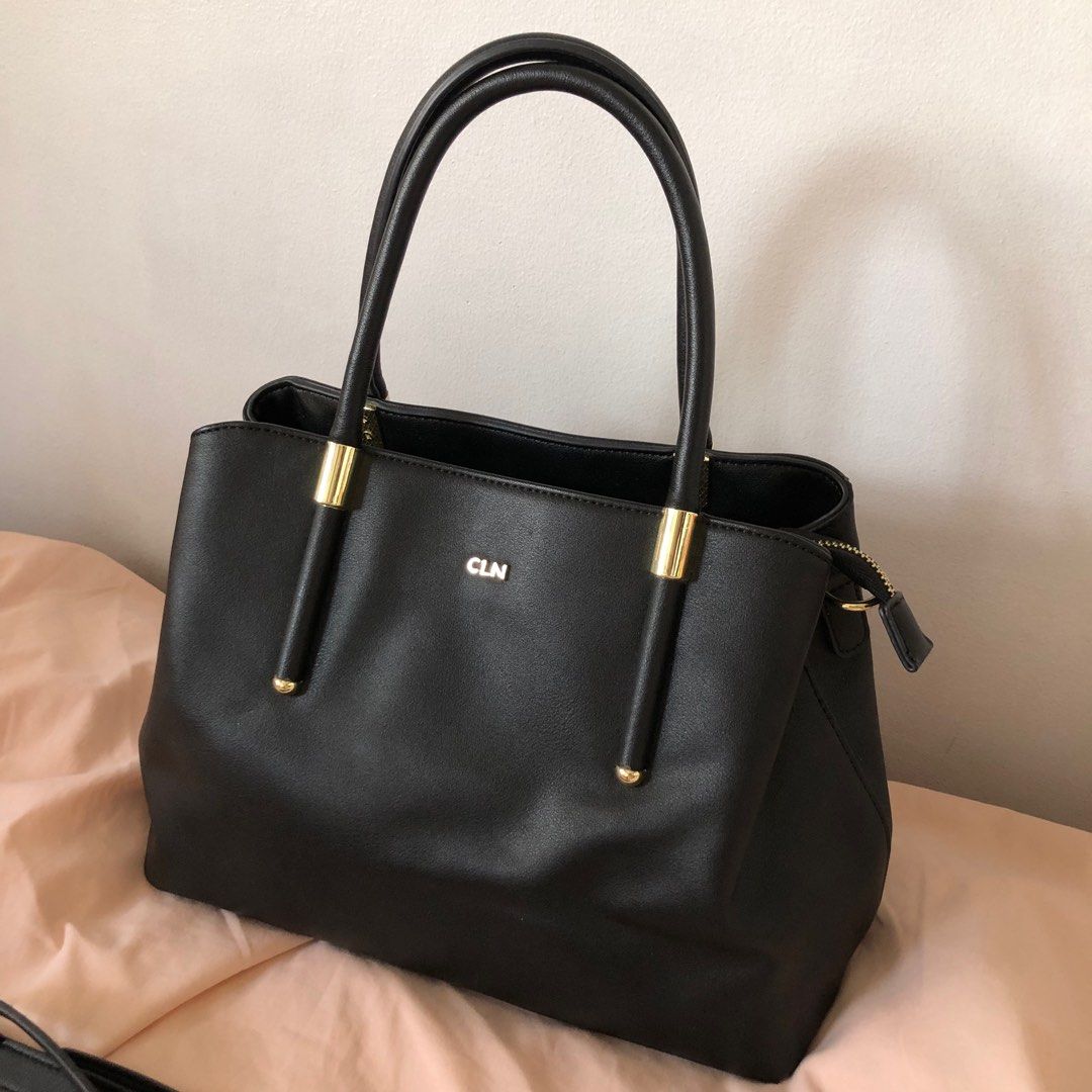 Celine CLN black cross body bag shoulder bag on Carousell