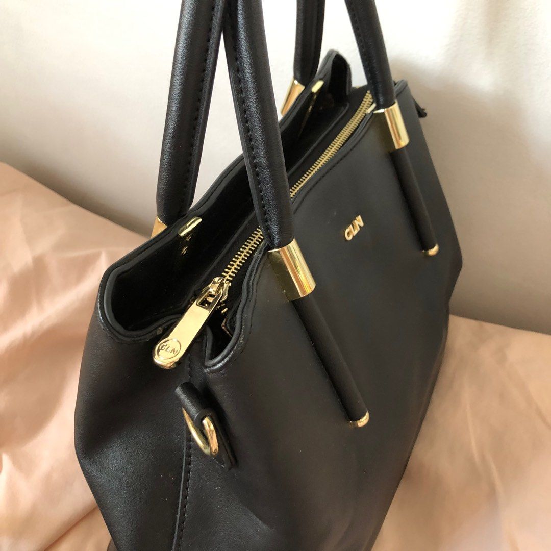 Celine CLN black cross body bag shoulder bag on Carousell