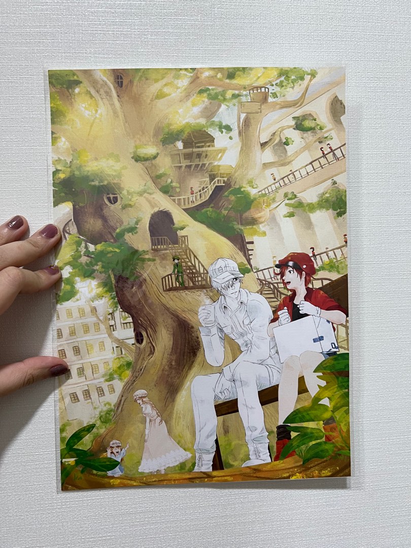 Cells at Work! Poster, Hobbies & Toys, Memorabilia & Collectibles, Fan ...