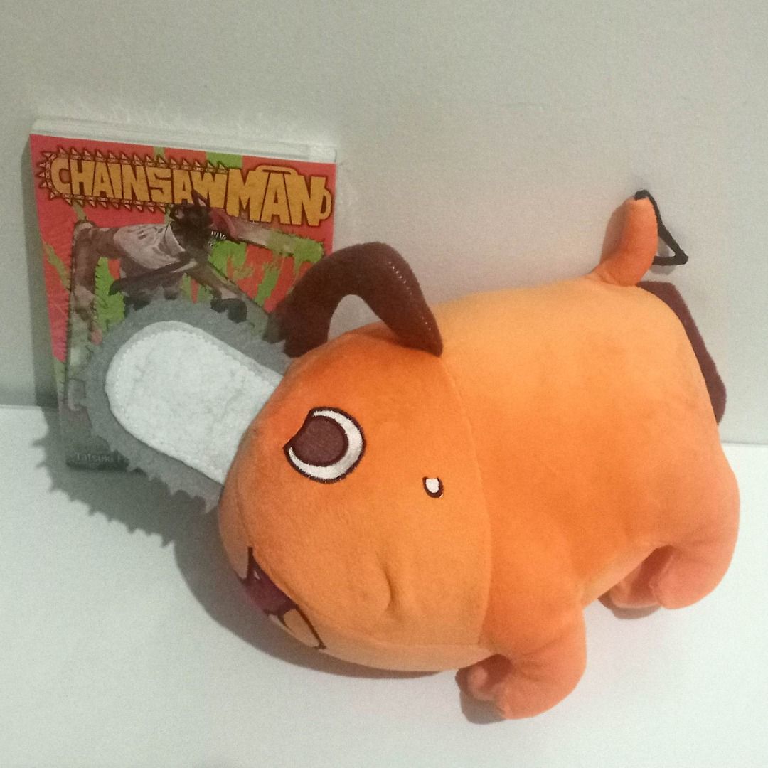 Chainsaw Man manga with plushie package for P600 (P400 if manga only), Hobbies & Toys, Books ...